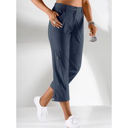 Stretch-Hose Casual Looks Gr. 50, Normalgrößen, blau (jeansblau) Damen Hosen Stretch-Hosen