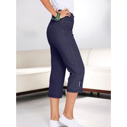 7/8-Jeans Casual Looks Gr. 46, Normalgrößen, blau (marine) Damen Jeans Ankle 7/8