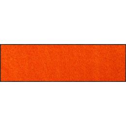 Fußmatte Salonloewe Teppiche Gr. B/L: 70 cm x 100 cm, 7 mm, 1 St., orange Fußmatten gemustert