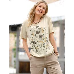 T-Shirt Inspirationen "Shirt" Gr. 48, beige (champagner) Damen Shirts Jersey