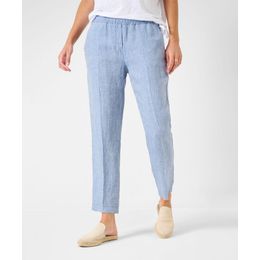 Culotte Brax "Style MARON S" Gr. 40K (20), Kurzgrößen, blau (dunkelblau) Damen Hosen Culottes Hosenröcke