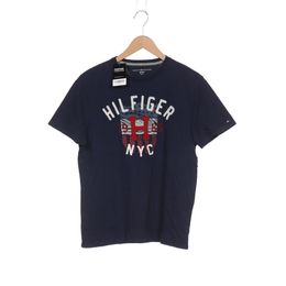 Tommy Hilfiger Herren T-Shirt, marineblau, Gr. 46