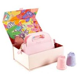 Beppy Cups «COTTON CANDY» Box (Pink/Lila) Menstruationstassen (2 Stück)