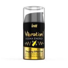 INTT «Vibration! Vodka Energy» prickelndes Intimgel mit Geschmack (0.015 l)