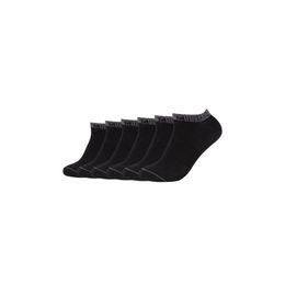 Mustang Sneakersocken (6er-Pack) mit softem Materialmix, schwarz