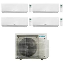 Daikin MultiSplit Set Wandgeräte Perfera 2,5/3,4 kW 2 x FTXM25R + 2 x FTXM35R + 4MXM80A R32