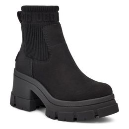 UGG Australia UGG BROOKLYN CHELSEA Plateaustiefelette mit Textilbund, schwarz