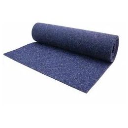 PRIMAFLOR-IDEEN IN TEXTIL Nadelvliesteppich "MERLIN" Teppiche Flachgewebe, Nadelvlies, meliert, besonders robust & strapazierfähig Gr. B: 200cm, 5,2mm, 4 m2, L: 200cm, blau (dunkelblau)