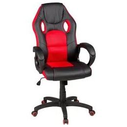 Gaming-Stuhl Duo Collection "Riley" Stühle schwarz (schwarz-rot)