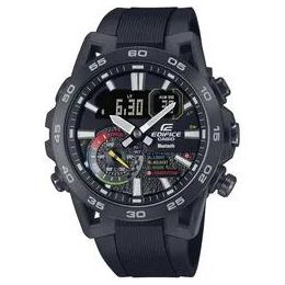 Smartwatch Casio EDIFICE "ECB-40MP-1AEF" Smartwatches schwarz Armbanduhr, Herrenuhr, Bluetooth, Stoppfunktion, Weltzeit, digital