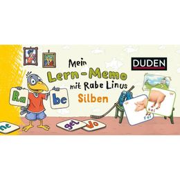 DUDEN Mein Lern-Memo mit Rabe Linus - Silben (Kinderspiel)