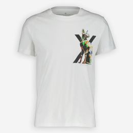 TK Maxx Weißes T-Shirt mit Sphynx-Katzenmotiv