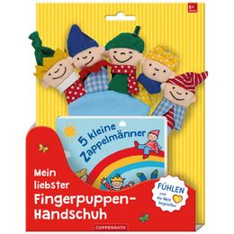 Fingerpuppen-Handschuh 5 KLEINE ZAPPELMÄNNER