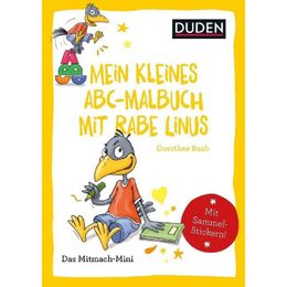 DUDEN Mein kleines Abc-Malbuch mit Rabe Linus - Dorothee Raab, Kartoniert (TB)
