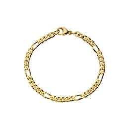 Firetti Goldarmband Schmuck Geschenk Gold 333 in Figarokettengliederung, 4,3 mm, Made in Germany, gelb|goldfarben