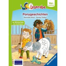 RAVENSBURGER VERLAG Ponygeschichten - Leserabe ab Vorschule - Erstlesebuch für Kinder ab 5 Jahren - Henriette Wich, Gebunden