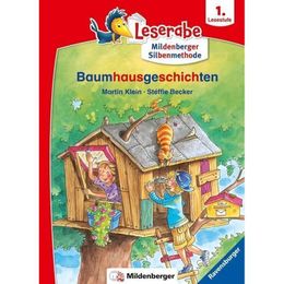 RAVENSBURGER VERLAG Baumhausgeschichten - Leserabe ab 1. Klasse - Erstlesebuch für Kinder ab 6 Jahren (mit Mildenberger Silbenmethode) - Martin Klein, Kartoniert (TB)