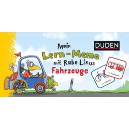 Mein Lern-Memo mit Rabe Linus - Fahrzeuge (Kinderspiel)