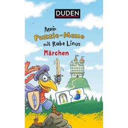 Mein Puzzlememo mit Rabe Linus - Märchen (Kinderspiel)