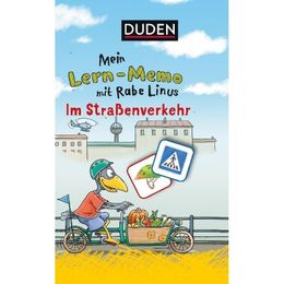 Mein Lern-Memo mit Rabe Linus - Im Straßenverkehr (Kinderspiel)