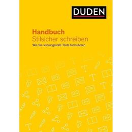 DUDEN Handbuch Stilsicher schreiben - Peter Linden, Gebunden