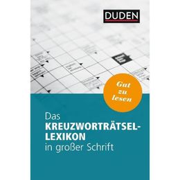 Das Kreuzworträtsel-Lexikon in großer Schrift - DUDENredaktion, Kartoniert (TB)
