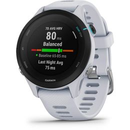 Garmin Forerunner 255S Music Sportuhr in whitestone