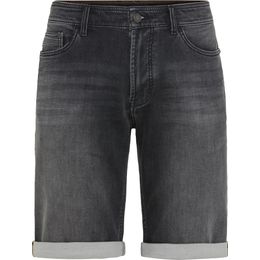 DUNMORE Jeansbermuda "Nevio", Patch, Five-Pocket, für Herren, schwarz, W36