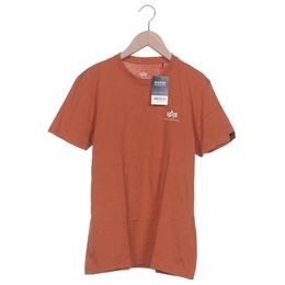Alpha Industries Herren T-Shirt, orange, Gr. 46