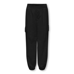 KIDS Only Cargohose KOGECHO CARGO PARACHUTE PANT PNT NOOS, schwarz