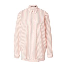 QS Bluse Damen Größe XS orange / weiß