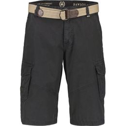 Lerros Cargo-Bermudas, Baumwolle, Beintaschen, für Herren, schwarz, 32