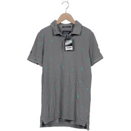 Superdry Herren Poloshirt, grau, Gr. 46