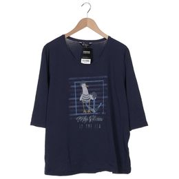 Ulla Popken Damen T-Shirt, marineblau