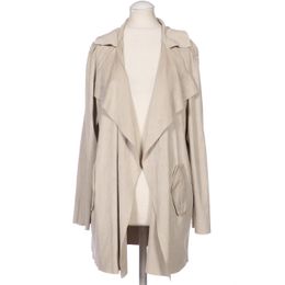 Mango Damen Jacke, beige, Gr. 34