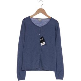 hessnatur Damen Strickjacke, blau