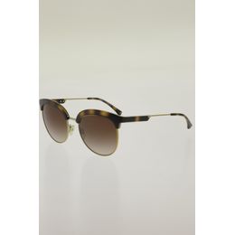 Emporio Armani Damen Sonnenbrille, braun, Gr.