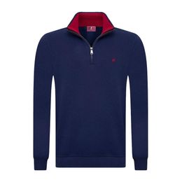 Williot Sweatshirt Herren Gr&ouml;&szlig;e L navy / rot