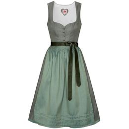 Spieth & Wensky SPIETH & WENSKY Dirndl 'Deich' Damen Gr&ouml;&szlig;e 44 gr&uuml;n