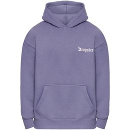 Dropsize Sweatshirt Herren Gr&ouml;&szlig;e XL violettblau / wei&szlig;