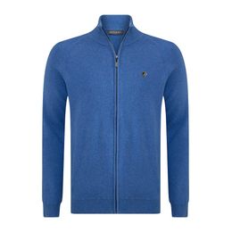 Jacey Quinn Strickjacke Herren Größe S blau / navy / schwarz