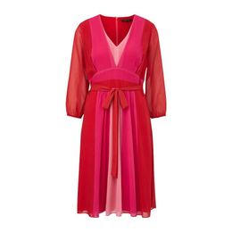 comma, COMMA Kleid Damen Gr&ouml;&szlig;e 38 pink / altrosa / rot Winterkleid