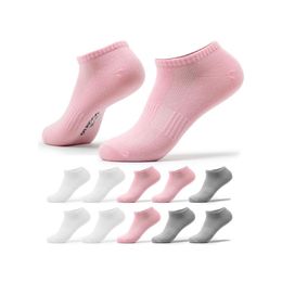 Occulto Ankle Socks 'Diana' female Grey, Pink, White size 39-42