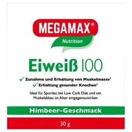 EIWEISS 100 Himbeer Megamax Pulver