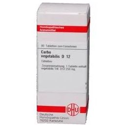 DHU-Arzneimittel CARBO VEGETABILIS D 12 Tabletten