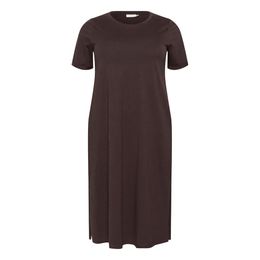 Kaffe CURVE Kleid 'Caline' Damen Gr&ouml;&szlig;e 54 schoko Winterkleid