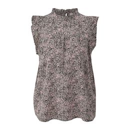 QS Bluse Damen Gr&ouml;&szlig;e M grau / pink / schwarz