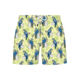 WESTMARK LONDON Badeshorts Jungen Gr&ouml;&szlig;e 110/116 blau / kiwi / pastellgr&uuml;n / wei&szlig;