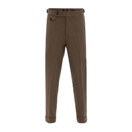 Antioch Bundfaltenhose Herren Gr&ouml;&szlig;e 50 mokka