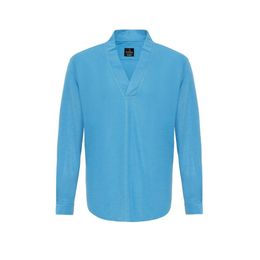 Antioch Shirt Herren Gr&ouml;&szlig;e L blau / hellblau